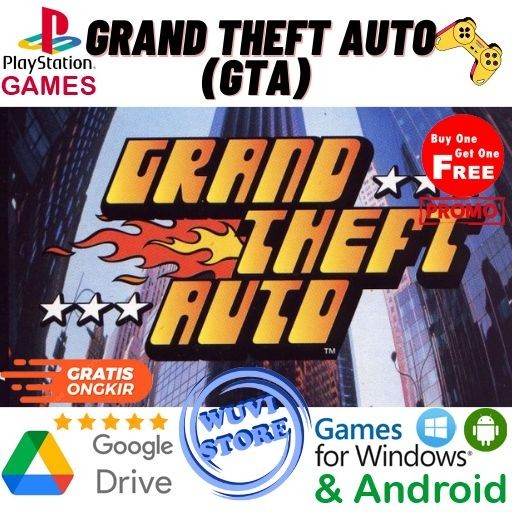 Jual Game PC Grand Theft Auto (GTA) Emulator PS1 | Bisa Main di Android ...