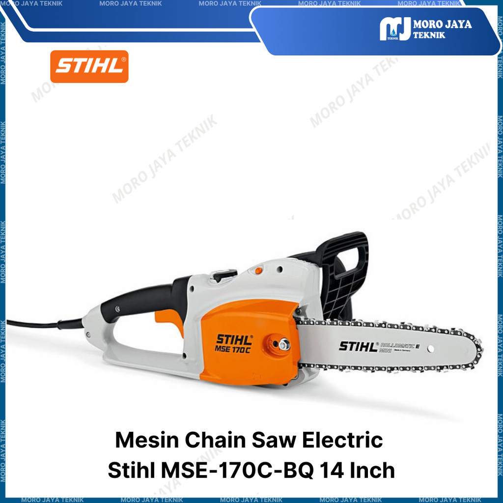 Jual Mesin Chain Saw Electric Stihl MSE-170C-BQ 14 Inch ORIGINAL | Shopee Indonesia