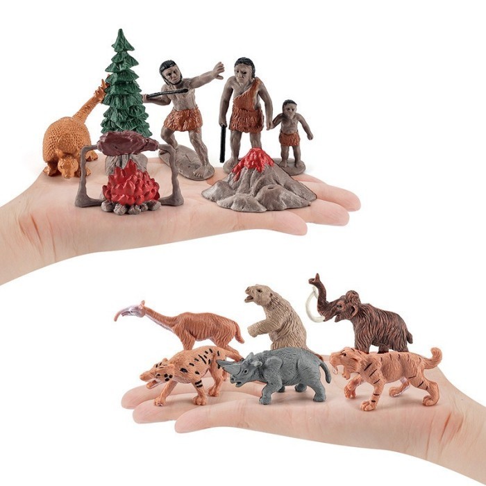 Jual [LOGU] Mainan figuran prehistoric animal, Mainan Animal Zaman ...