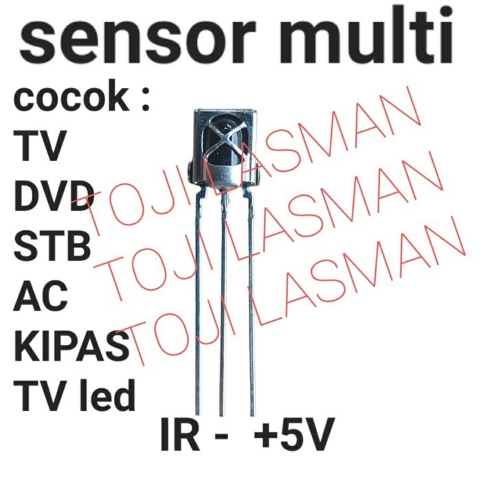 Jual YY34 mata led sensor 3p receiver tv led lcd ac dvd kipas parabola ...