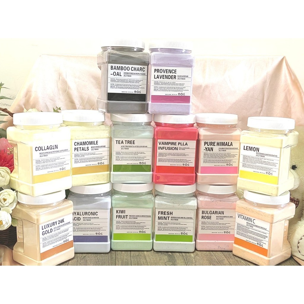 Jual Hydro Jelly Mask Powder 650g Hydro jelly Masker Bubuk Kecantikan ...