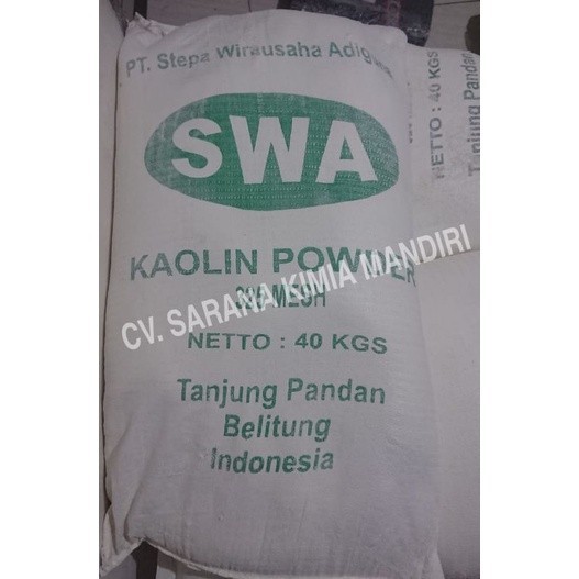 Jual KAOLIN Clay Powder Anorganik Pemacu Fotosintesis & Pencegah Hama ...