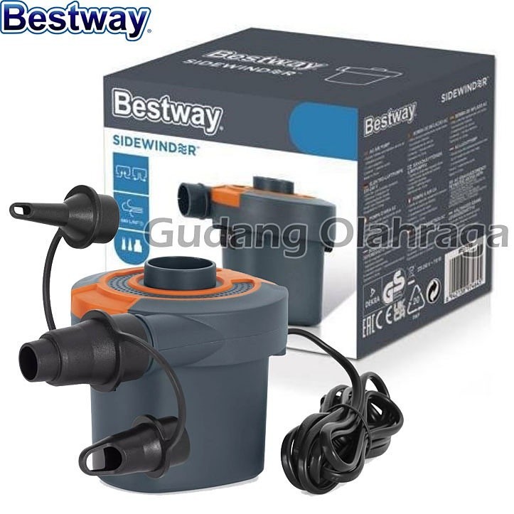 Jual Bestway 62056 Pompa Angin Listrik / Pompa Elektrik Kasur Angin Kolam Renang Anak 62139 ...