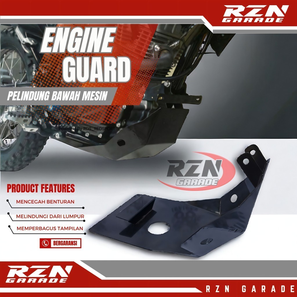 Jual Pengaman Mesin Engine Guard CRF KLX 150 l BF Besi 250 full set ...