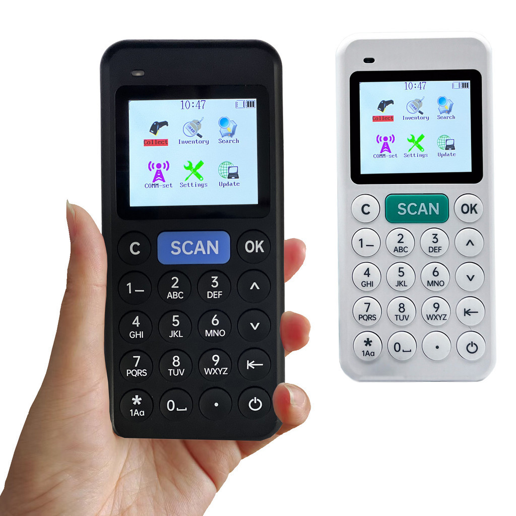 Jual Wireless Barcode Scanner 1D 2D Inventory Counter PDA Data ...