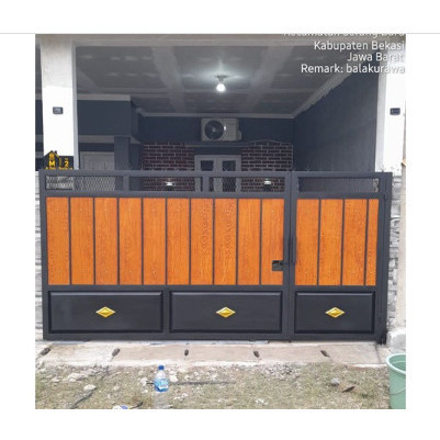 Jual pagar holo galvanis kombinasi GRC/PVC bagus dan murah ...