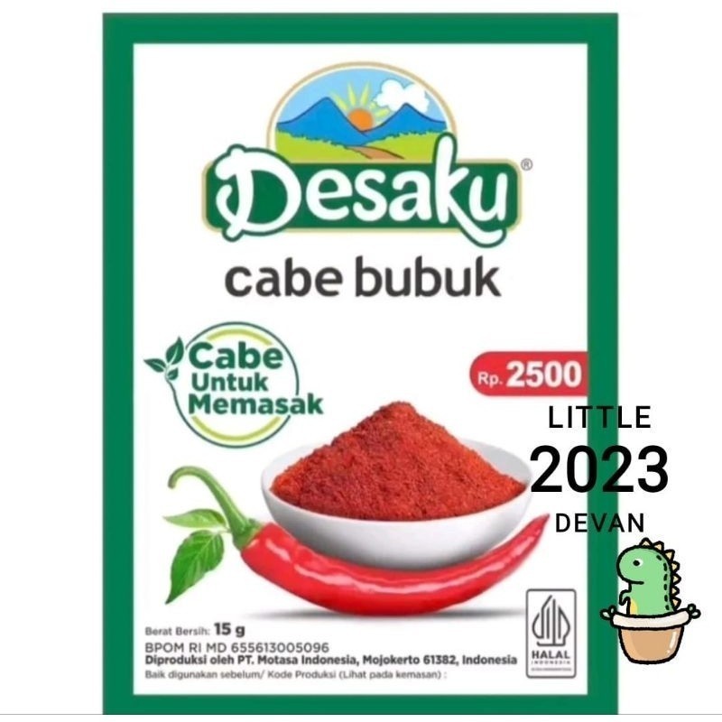 Jual Desaku cabe bubuk 15 gr 10 sachet | Shopee Indonesia