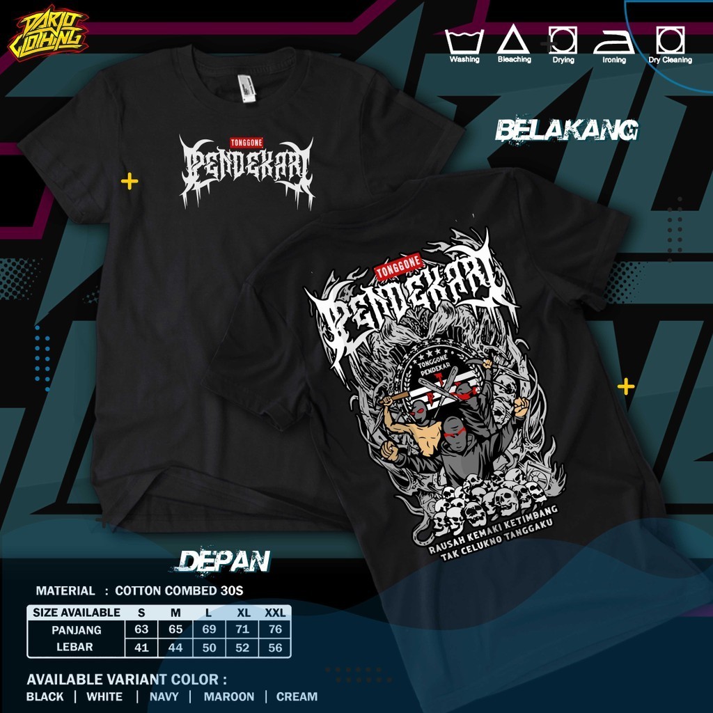 Jual DarjoCloth - Kaos Tonggone Pendekar Rausah Kemaki Baju Distro ...