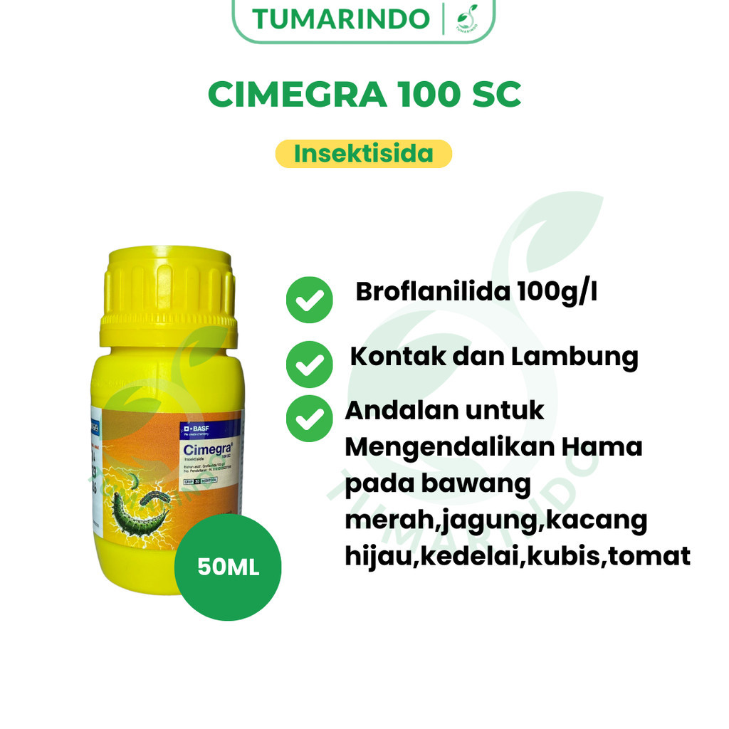 Jual INSEKTISIDA CIMEGRA 100 SC 50 ML | Shopee Indonesia