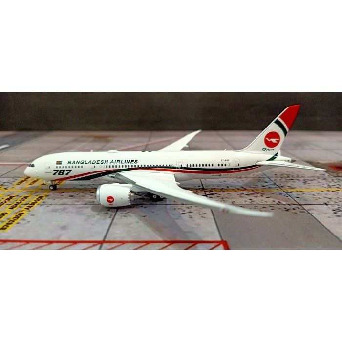 Jual DIECAST PESAWAT TERBANG Biman Bangladesh B787-8 S2-AJV By Phoenix 1:400 Skala AIRCRAFT ...