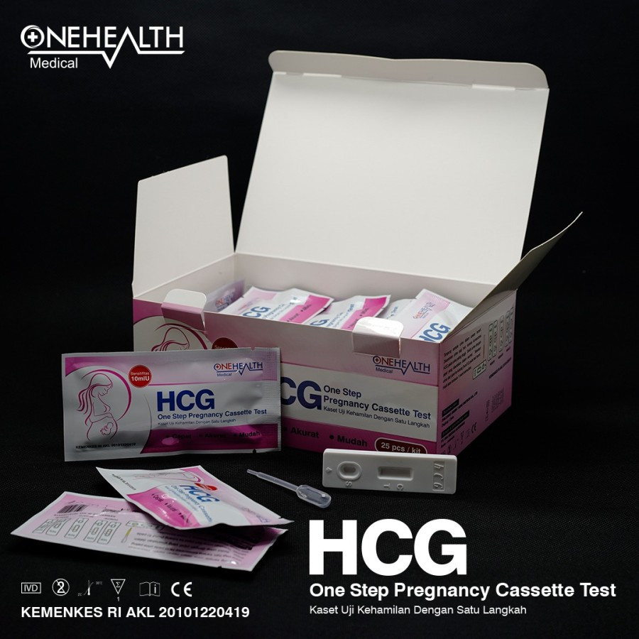 Jual HCG Test Hamil Casette Type GP Care / Alat Tes Kehamilan Tetes ...