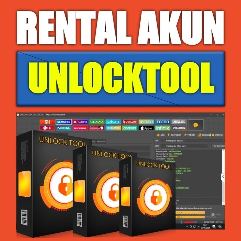 Jual SEWA UNLOCKTOOL - SEWA AKUN UNLOCK TOOL ORIGINAL | Shopee Indonesia
