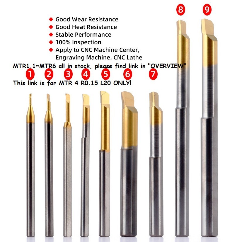 Jual Boring Tool MTR 4mm Mini Lathe Machine Use Micro Boring Bar One-piece Integrated Turning ...