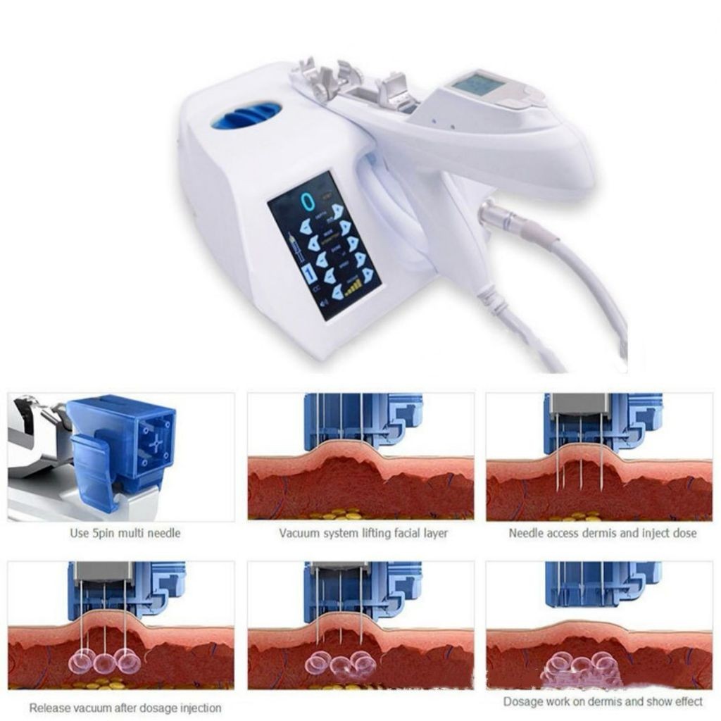 Jual Mesotherapy Gun Super Injector Mesogun Vacuum Needles Injection ...