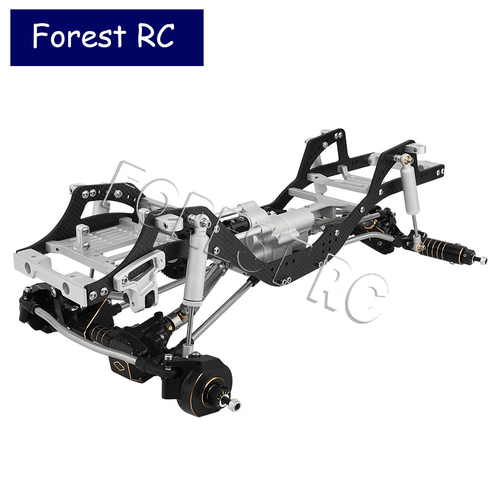 Jual Full Metal Chassis Frame with Complete Transmission Brass Axle for ...