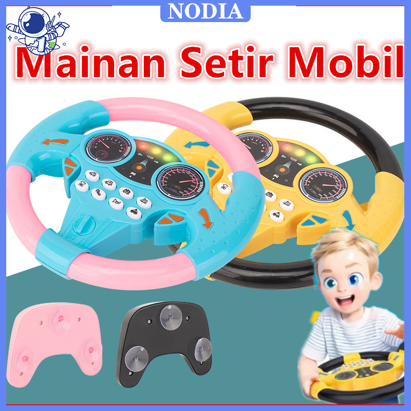 Jual 𝐍𝐨𝐝𝐢𝐚 𝐓𝐨𝐲𝐬 Mainan Stir Mobil Steering Wheel / Mainan Setir-setiran ...