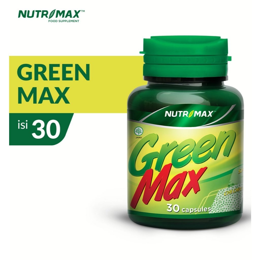 Jual Nutrimax Green Max Kesehatan Pencernaan Detoksifikasi Saluran ...