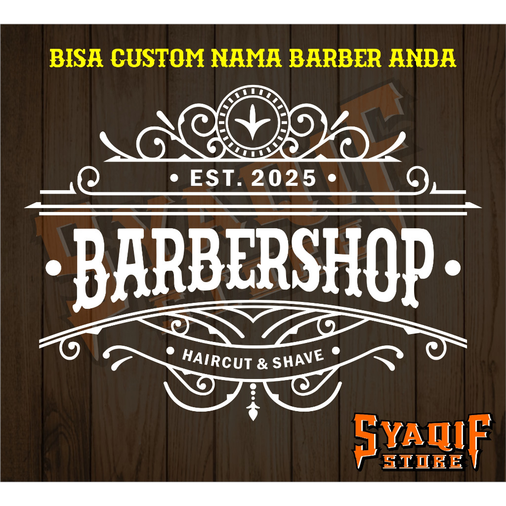 Jual STIKER CUTTING KACA & DINDING BARBERSHOP PANGKAS RAMBUT POTONG ...