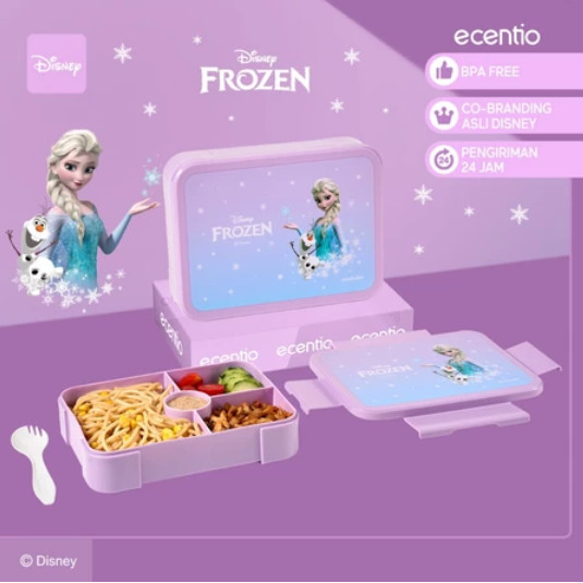 Jual Ecentio Tempat Makan Anak Disney Elsa / Ice And Snow Princess BPA ...