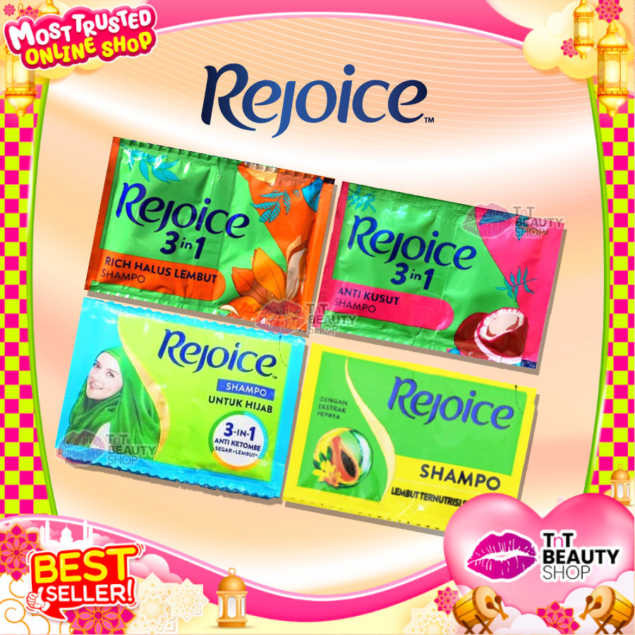Jual SAMPO REJOICE SACHET 10ML | TnT Beauty Shop | Shopee Indonesia