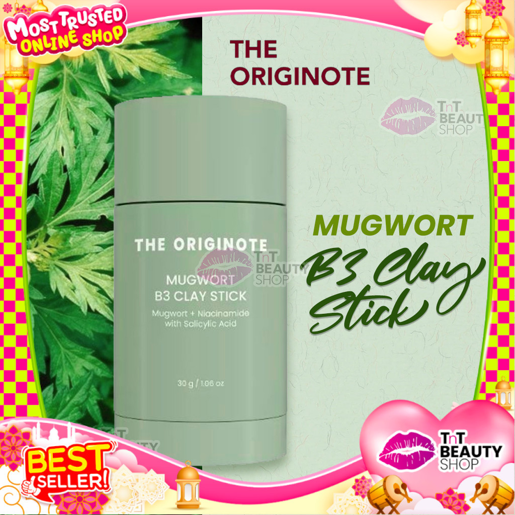 Jual The Originote Mugwort B3 Clay Stick Mask - Masker Wajah Mugwort ...