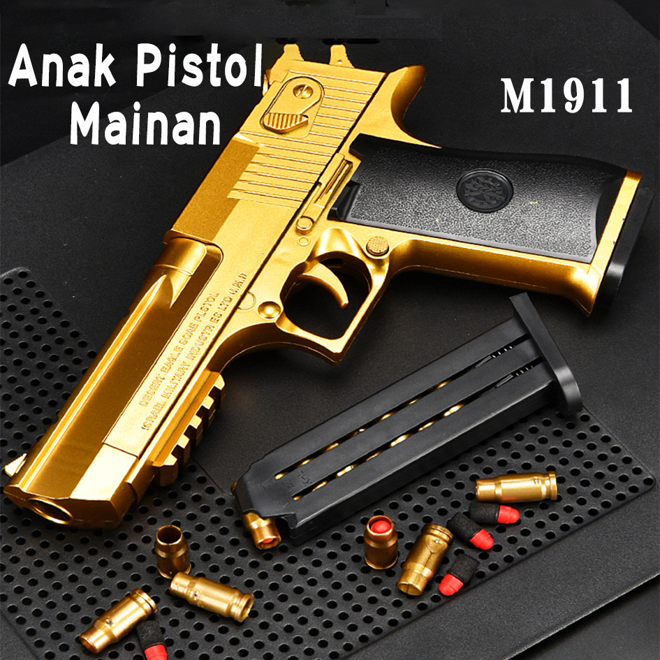 Jual 【MOREBI】Anak Pistol Mainan Colt M1911/Glock/ Senjata Mainan Mainan ...