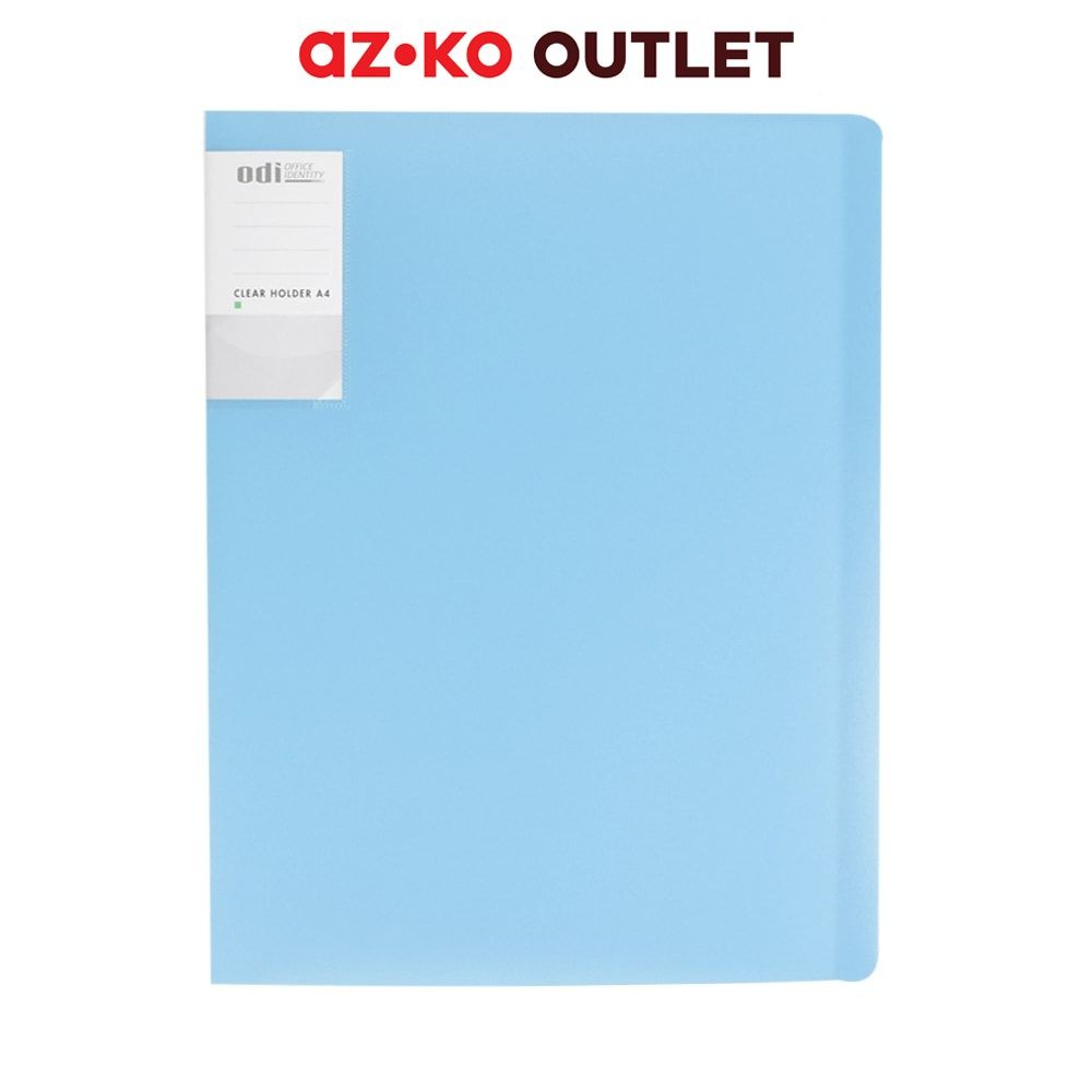 Jual Odi Holder Kertas A4 40 Pocket - Biru Map Dokumen Plastik Dengan ...
