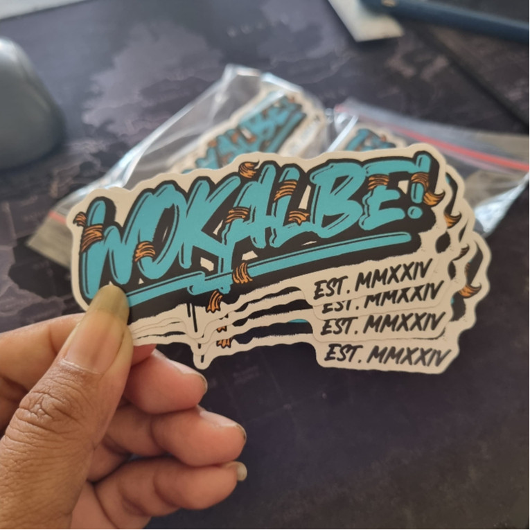 Jual Sticker Diecut / Potong Putus Vinyl Bentuk Sesuai Pola Gambar ...