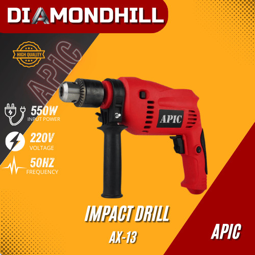 Jual BOR TANGAN - IMPACT DRILL 13MM AX-13 APIC | Shopee Indonesia