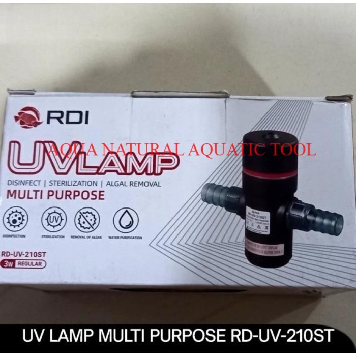 Jual lampu uv aquarium kolam ikan UV LAMP MULTI PURPOSE RED DRAGON INDONESIA LAMPU UV RDI RD UV ...