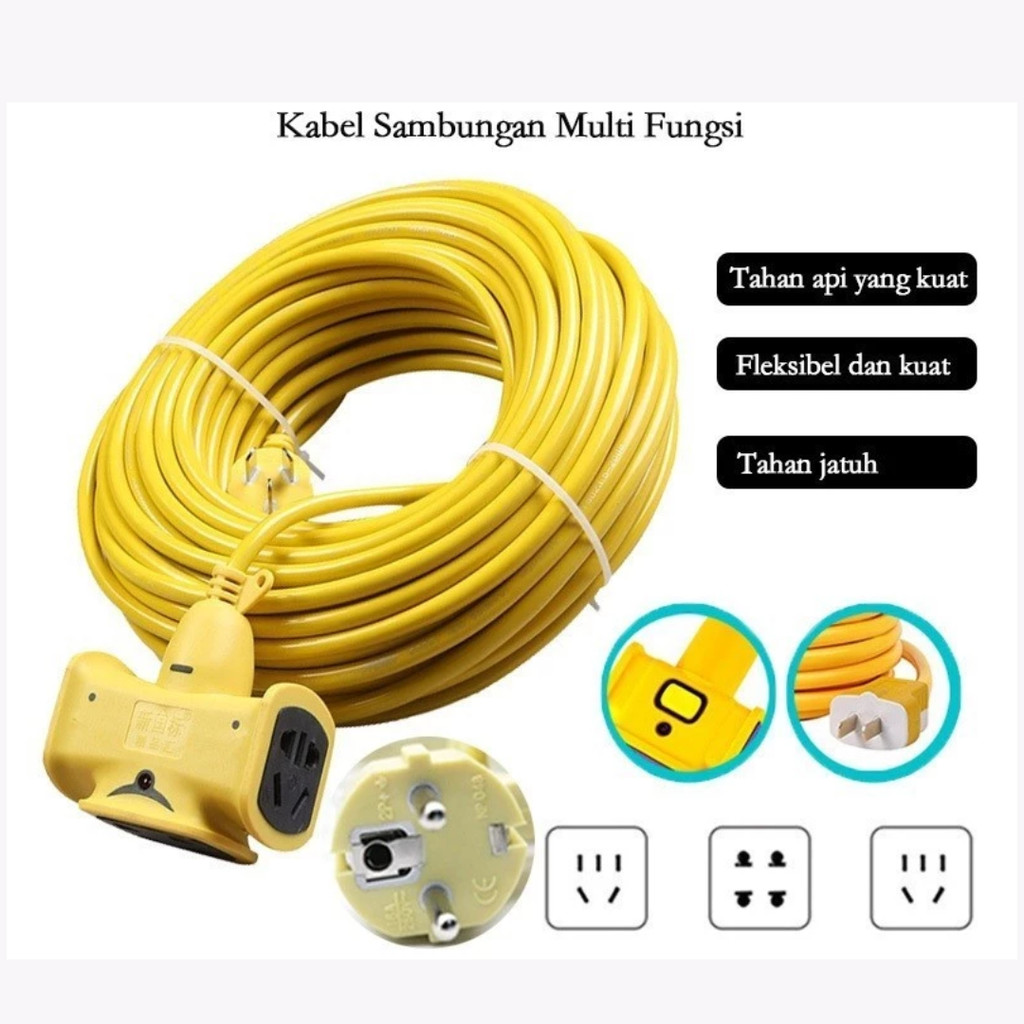 Jual Kabel Sambungan Multi Fungsi - Colokan Kabel Listrik - Kabel kerja ...