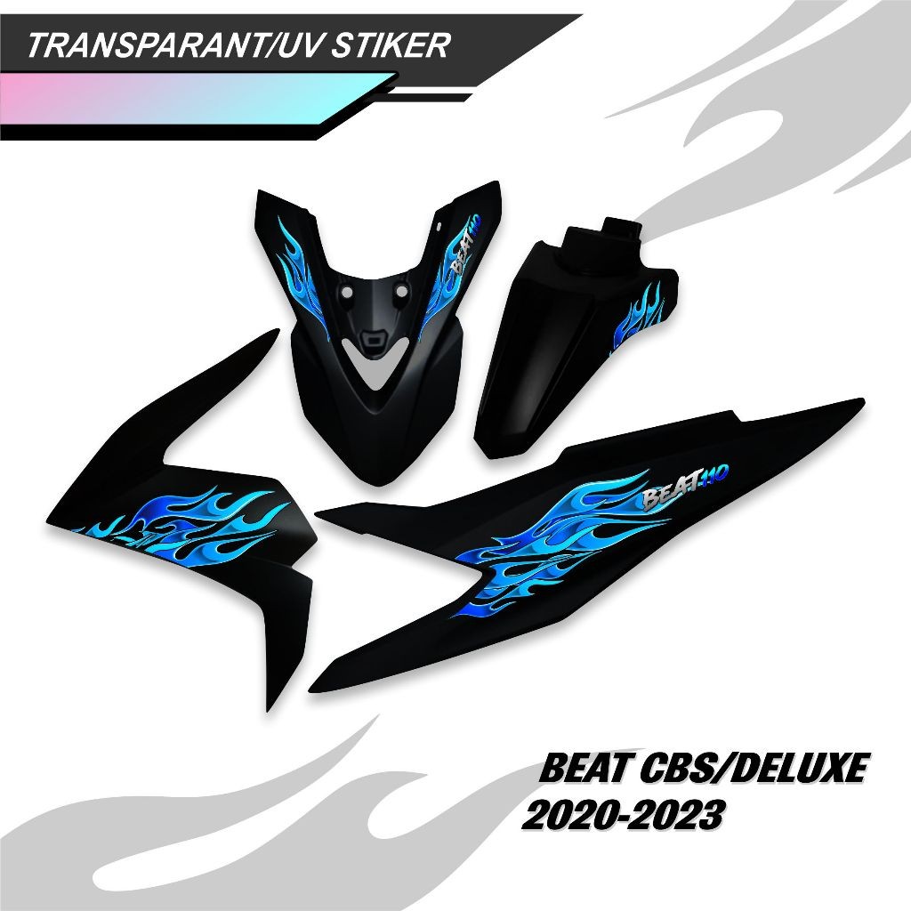 Jual STIKER TRANSPARAN HONDA BEAT DELUXE BEAT CBS BEAT STREEET 2020 ...