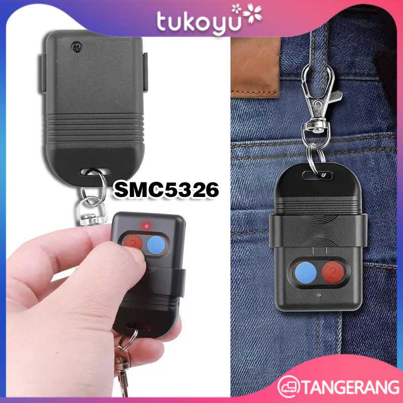 Jual Smc5326 Remote Control Gerbang Pagar Otomatis Gate 330mhz Dip Switch Remot Gerbang Pintu ...