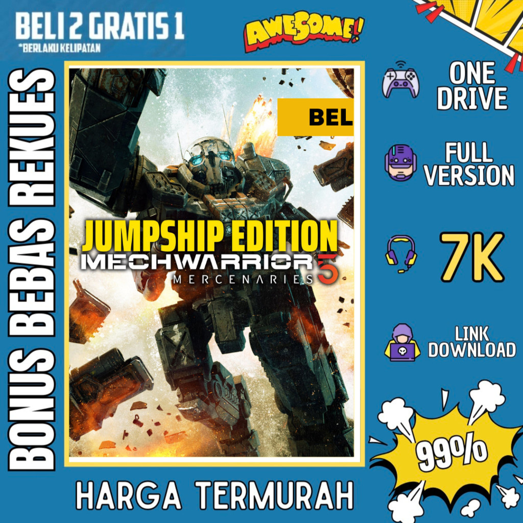 Jual MECHWARRIOR 5 MERCENARIES JUMPSHIP EDITION - GAME PC - GAME LAPTOP ...