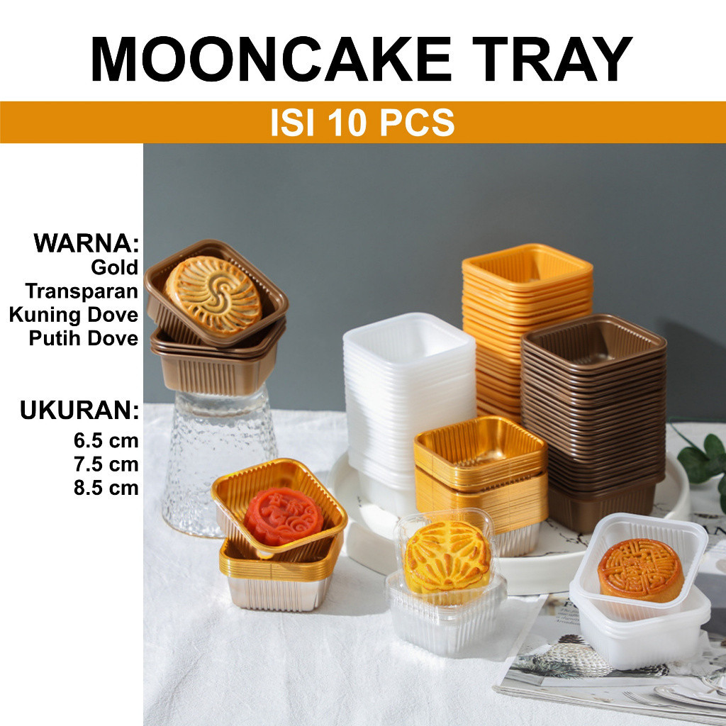 Jual Norden - (ISI 10) ALAS MOONCAKE TRAY - Mika Mochi Pia Nastar ...