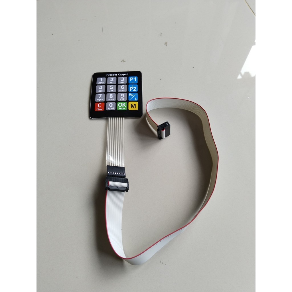 Jual Keypad Pom Mini Pertamini+Kabel Sambungan Panjang 40 cm Keypad ...