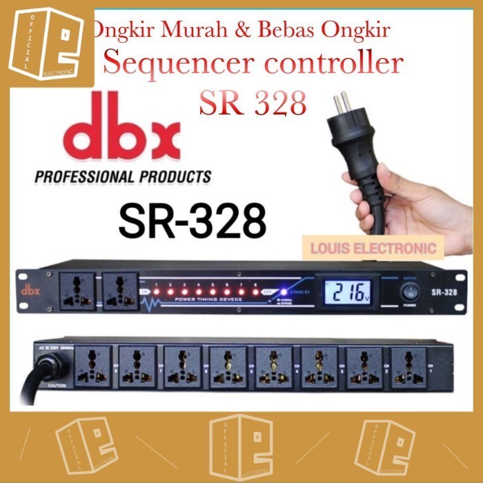 Jual power sequencer dbx sr328 controller 10 channel Dbx sr 328 sound aman | Shopee Indonesia