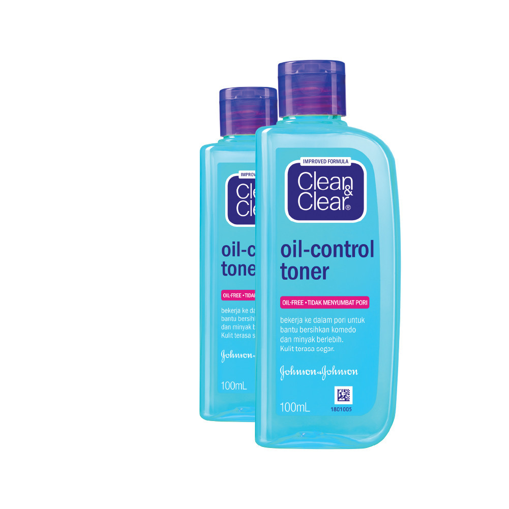 Jual Clean & Clear Oil Control Toner Perawatan Pembersih Penyegar Wajah ...