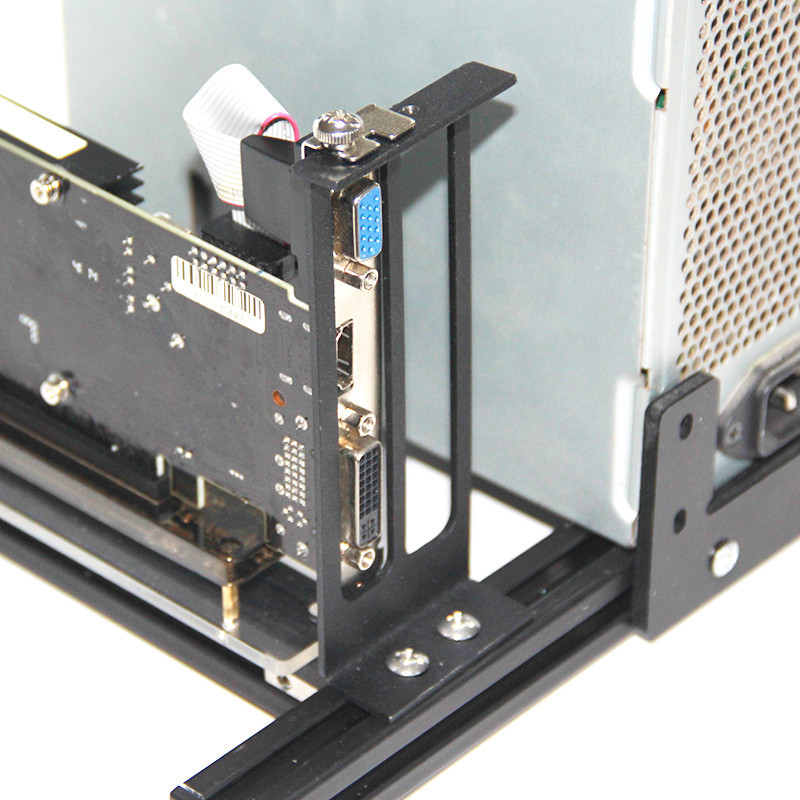 Jual PCIE VGA Bracket Vertical Mount 2/3 Double / Triple Slots GPU ...