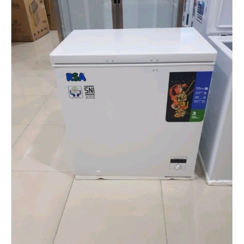 Jual chest freezer RSA 200 liter CF210 | Shopee Indonesia