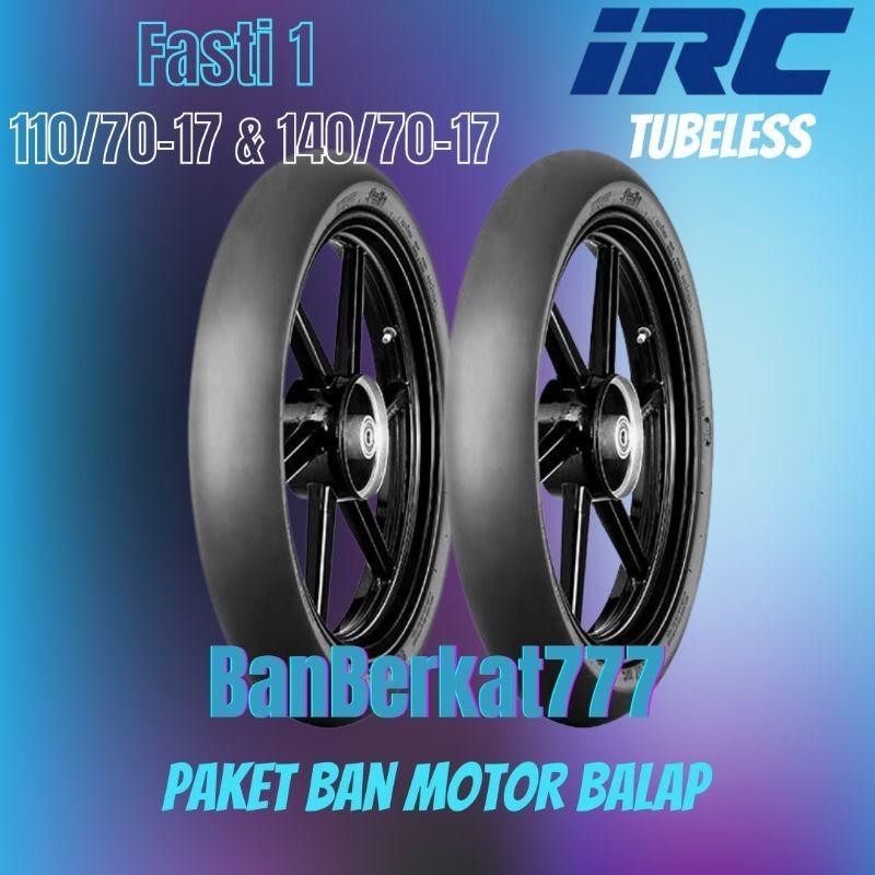 Jual Super Flash Sale Paket Ban Motor Moge / IRC Fasti 1 Soft COMPOUND ...