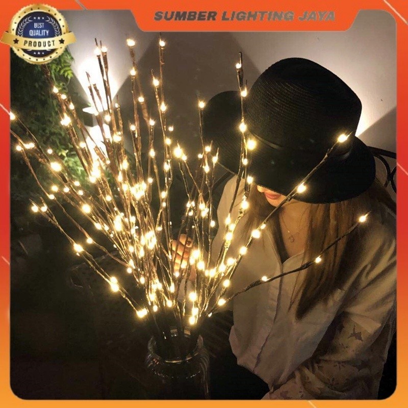 Jual COD & READY STOK Lampu Hias Led Ranting Dengan Usb Bahan Kawat ...