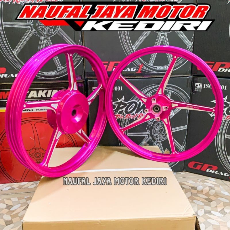 Jual ENKEI racing pelek CNC VELG FG511 140-160 ring 17 vario 125 vario ...