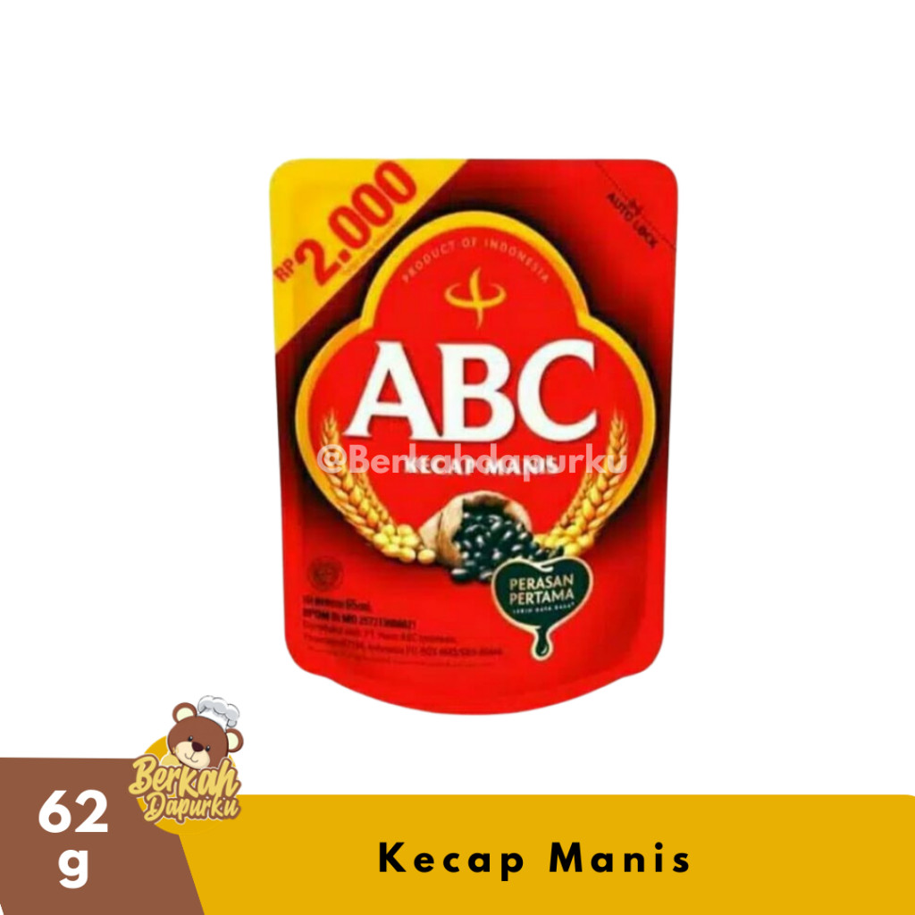 Jual ABC Kecap Manis 62g Kecap Manis | Shopee Indonesia