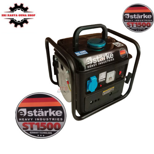 Jual MESIN GENSET BENSIN LISTRIK/GENSET GENERATOR BENSIN STARKE ST1500 | Shopee Indonesia
