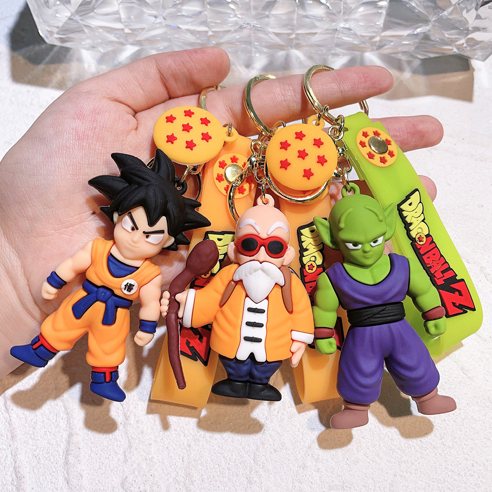 Jual Anime Dragon Ball Keychain Z Super Saiyan Son Goku Bulma Broly ...