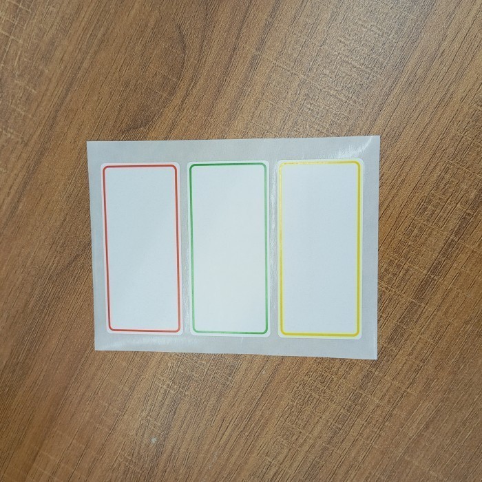 Jual Label Sticker Self Adhesive Labels/Label Kecil/Label Harga Label ...