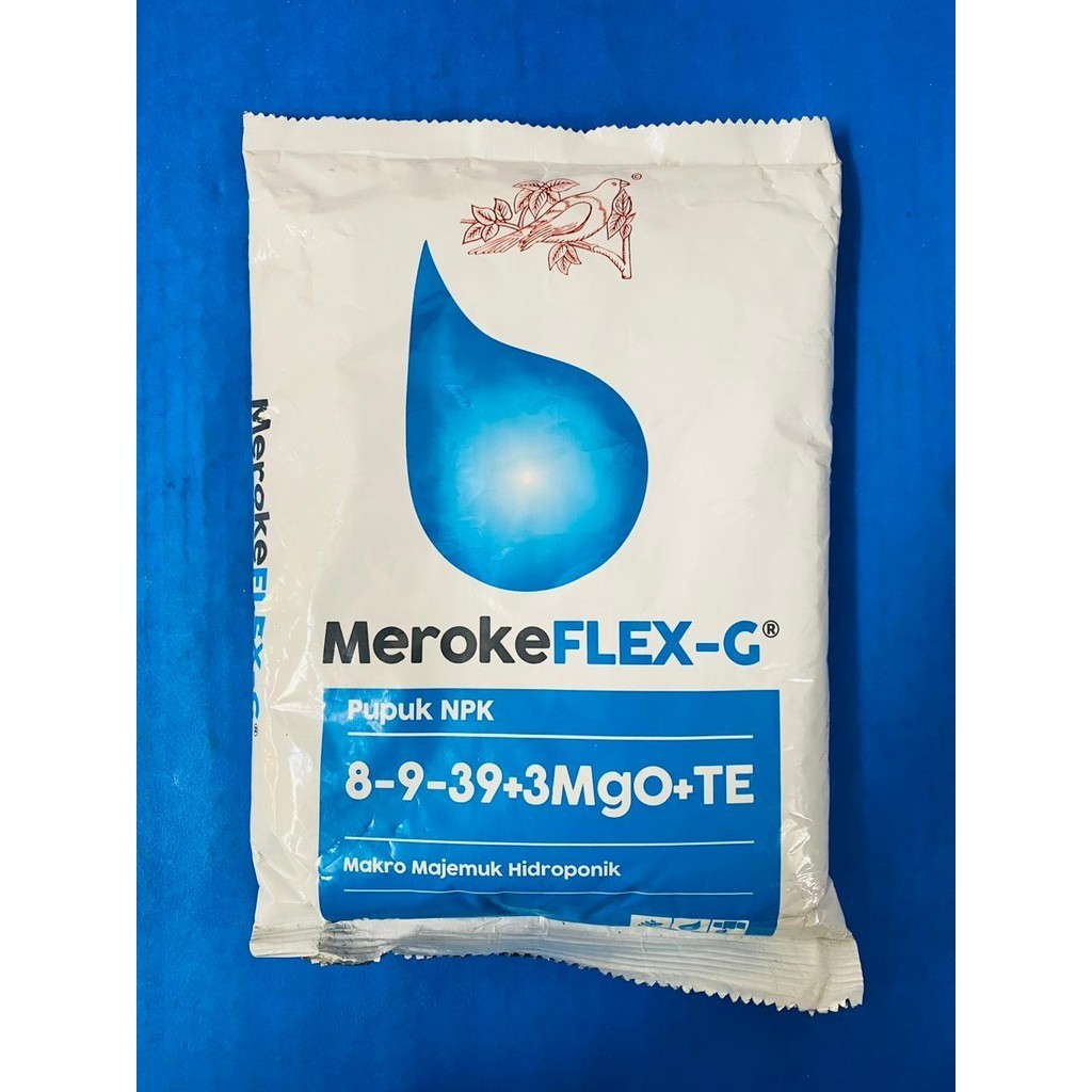 Jual Pupuk NPK majemuk MEROKE FLEX G 8-9-39+3MgO+TE isi 1kg | Shopee ...