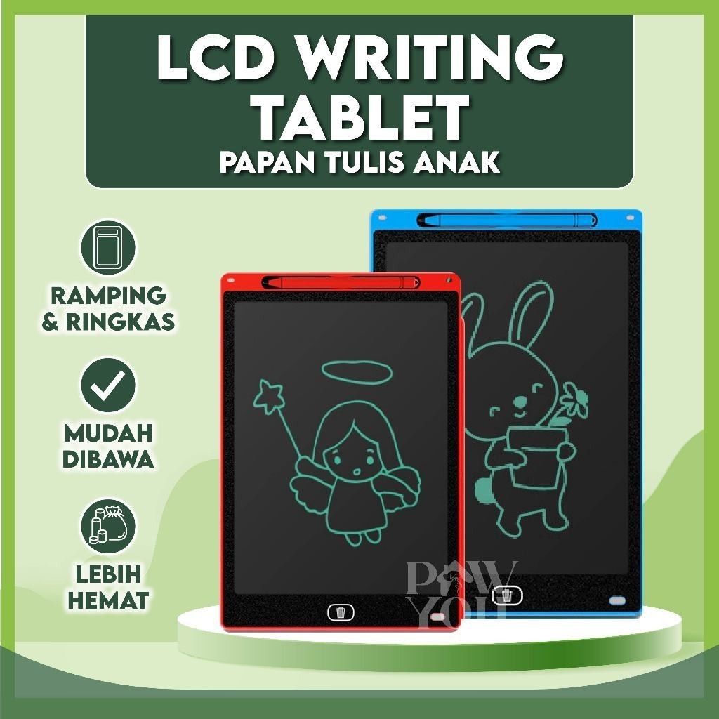 Jual Papan Tulis Mainan Anak LED Drawing Writing Tablet LCD 8,5 Inch ...