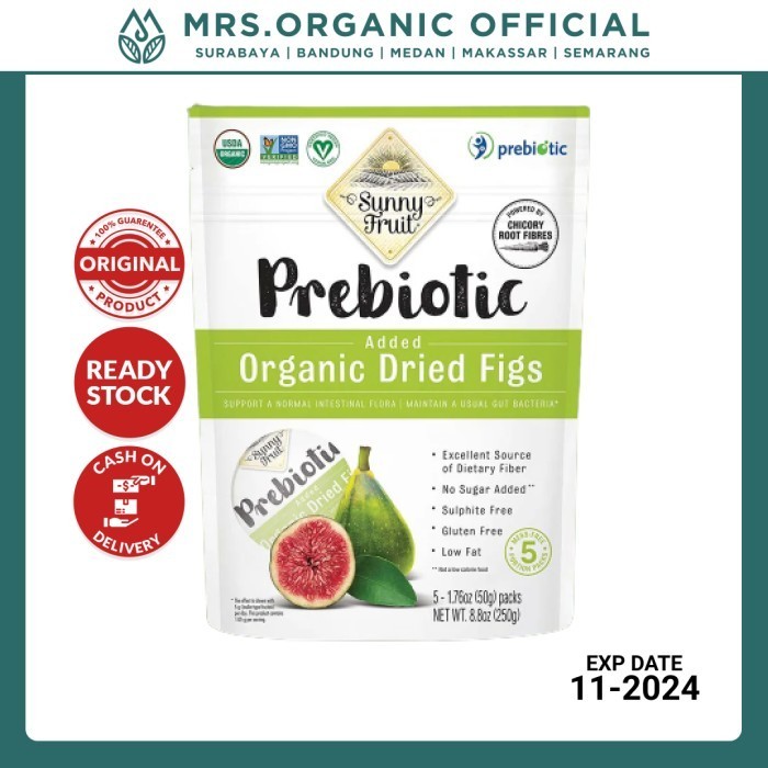 Jual Snack Buah Tin Ara Organik Sunny Fruit Prebiotic Infused Organic ...